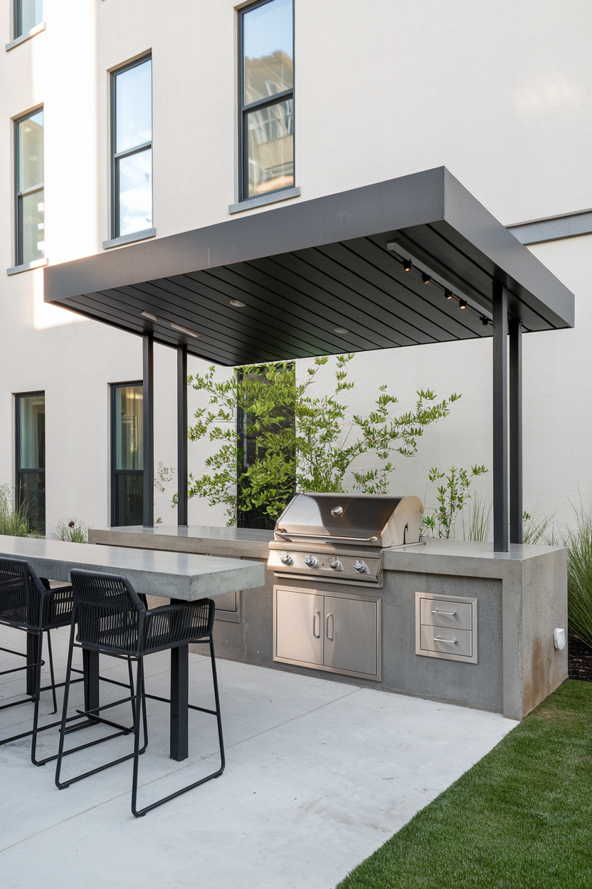 40 Outdoor BBQ Area With Roof Ideas 2025 – Stylish, Functional, and ...