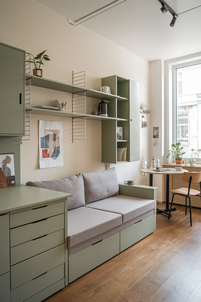 35 Studio Apartment Ideas 2025 for Smart Layouts, Cozy Decor, and Space ...