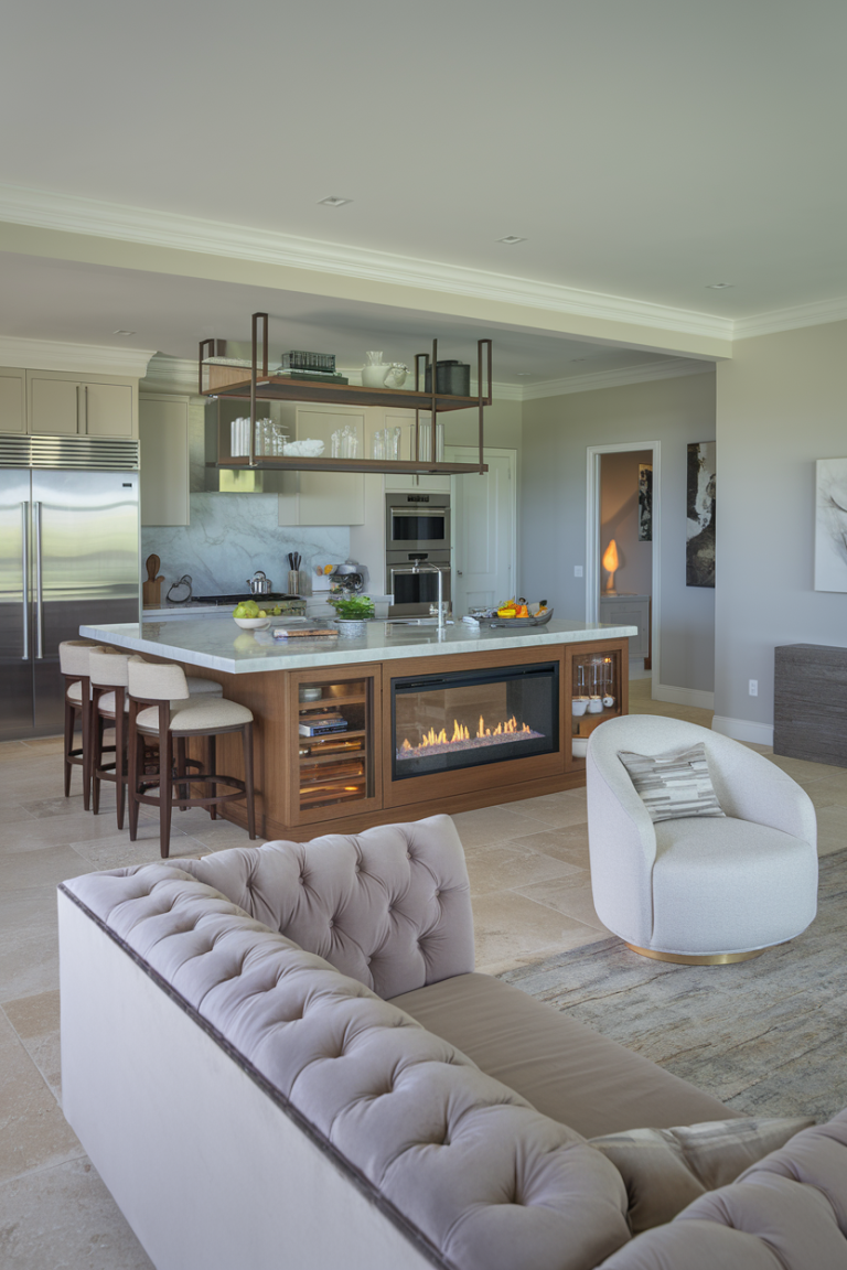 44 Open Kitchen Living Room Ideas 2025 – Stylish Layouts, Modern Design ...