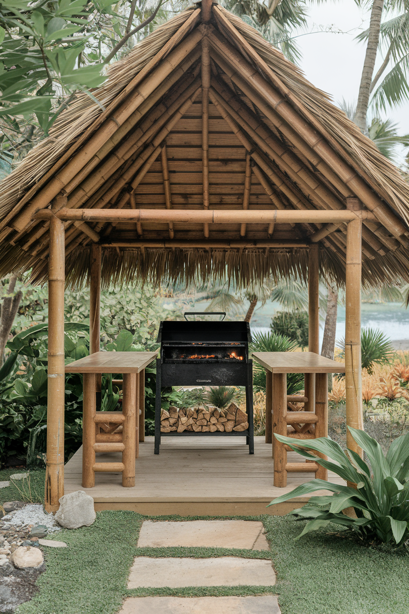 40 Outdoor BBQ Area With Roof Ideas 2025 – Stylish, Functional, and ...