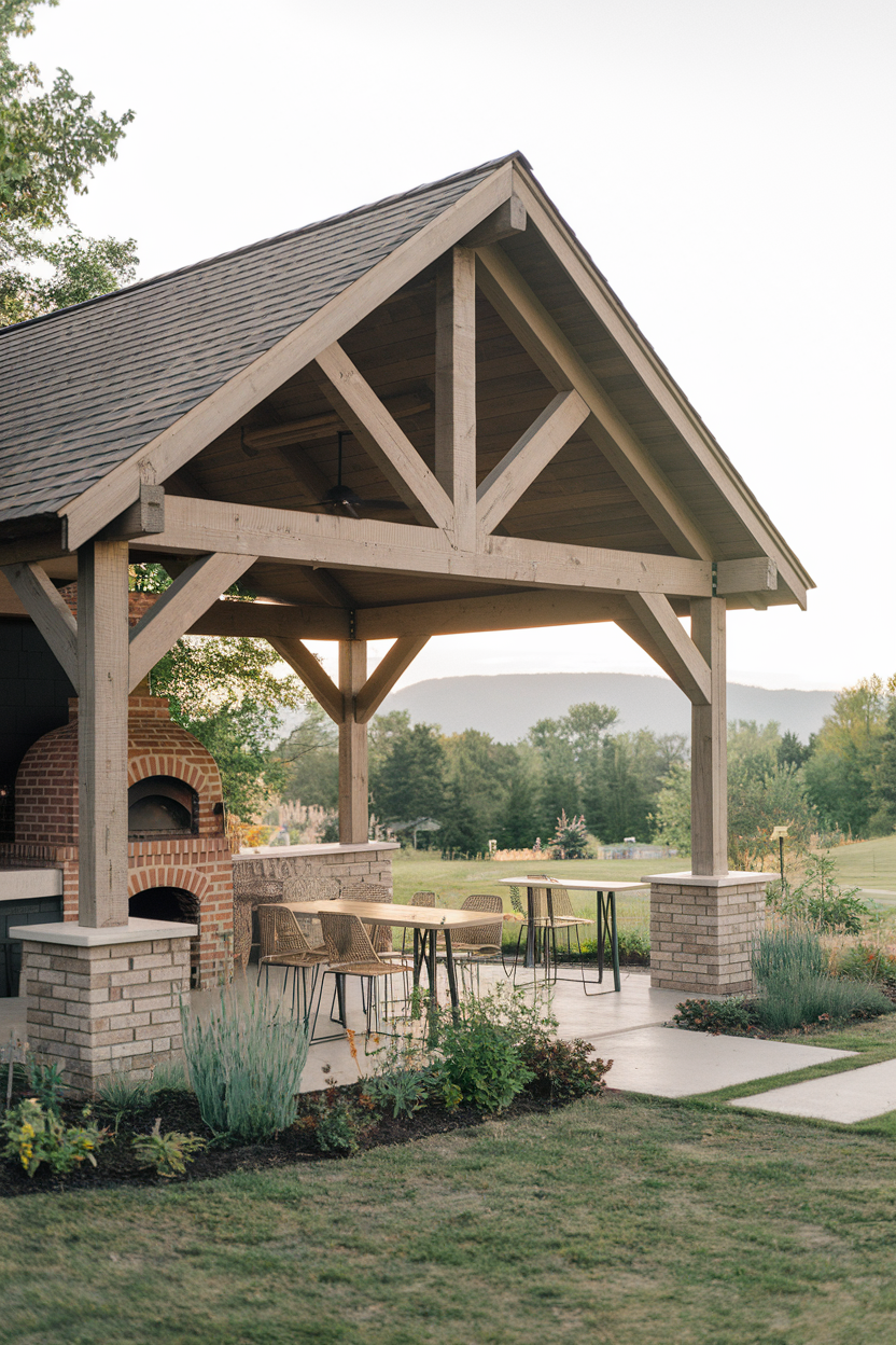 40 Outdoor BBQ Area With Roof Ideas 2025 – Stylish, Functional, and ...