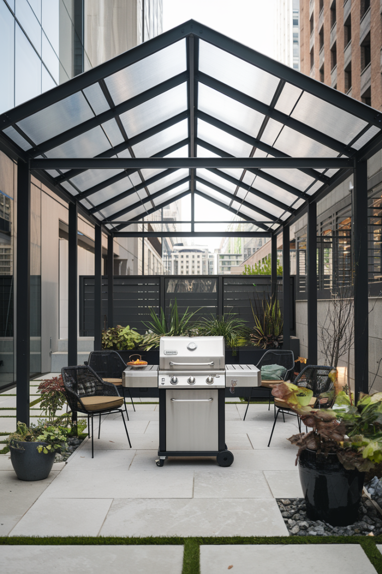 40 Outdoor BBQ Area With Roof Ideas 2025 – Stylish, Functional, and ...