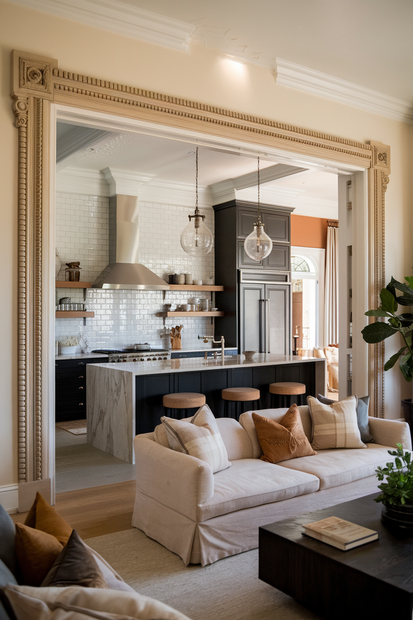 44 Open Kitchen Living Room Ideas 2025 – Stylish Layouts, Modern Design ...