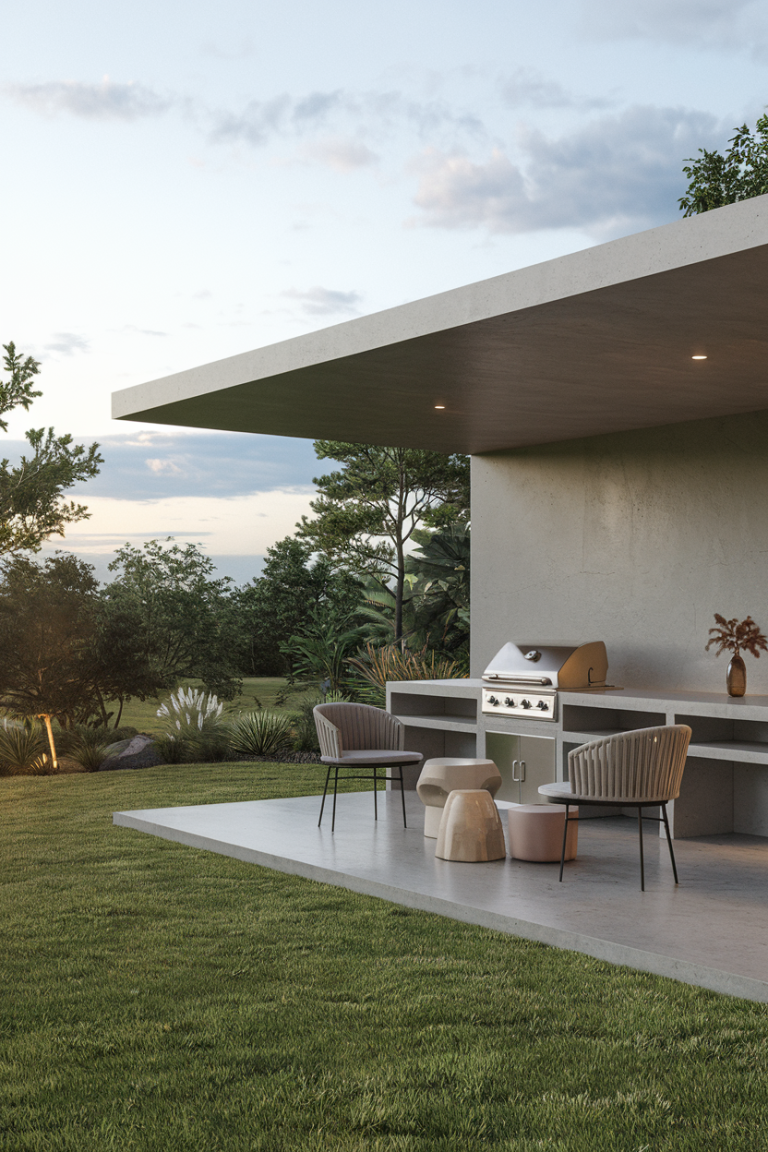 40 Outdoor BBQ Area With Roof Ideas 2025 – Stylish, Functional, and ...