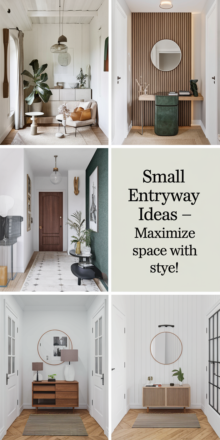 42 Small Entryway Ideas 2025 – Stylish, Functional & Space-Saving ...