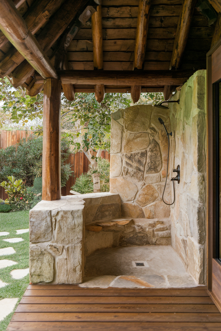 34 Outdoor Bathroom Ideas 2025 for a Stylish Backyard Retreat – Modern ...