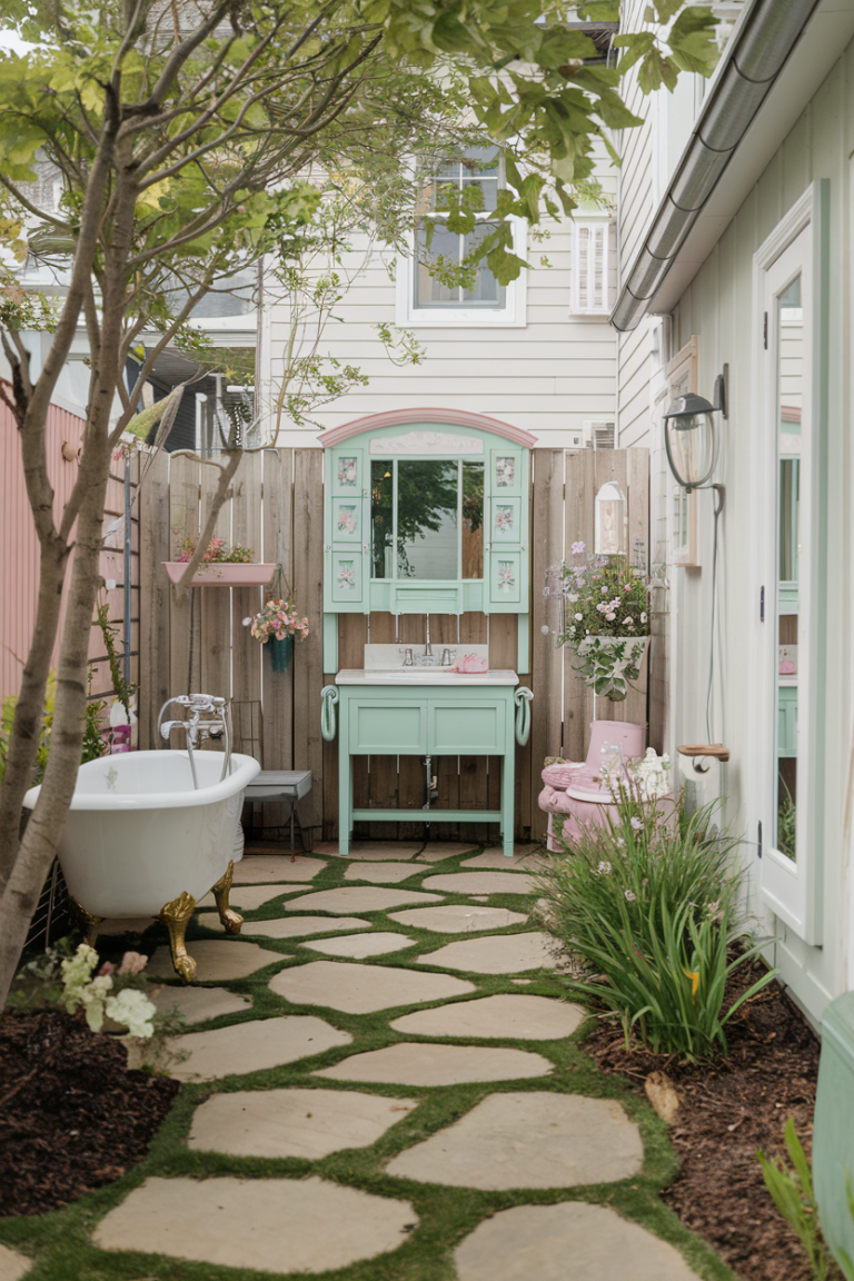 34 Outdoor Bathroom Ideas 2025 for a Stylish Backyard Retreat – Modern ...