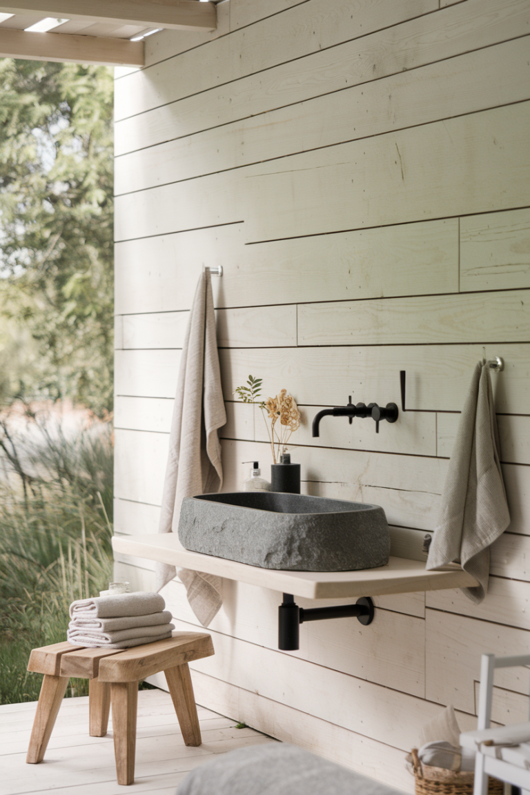 34 Outdoor Bathroom Ideas 2025 for a Stylish Backyard Retreat – Modern ...