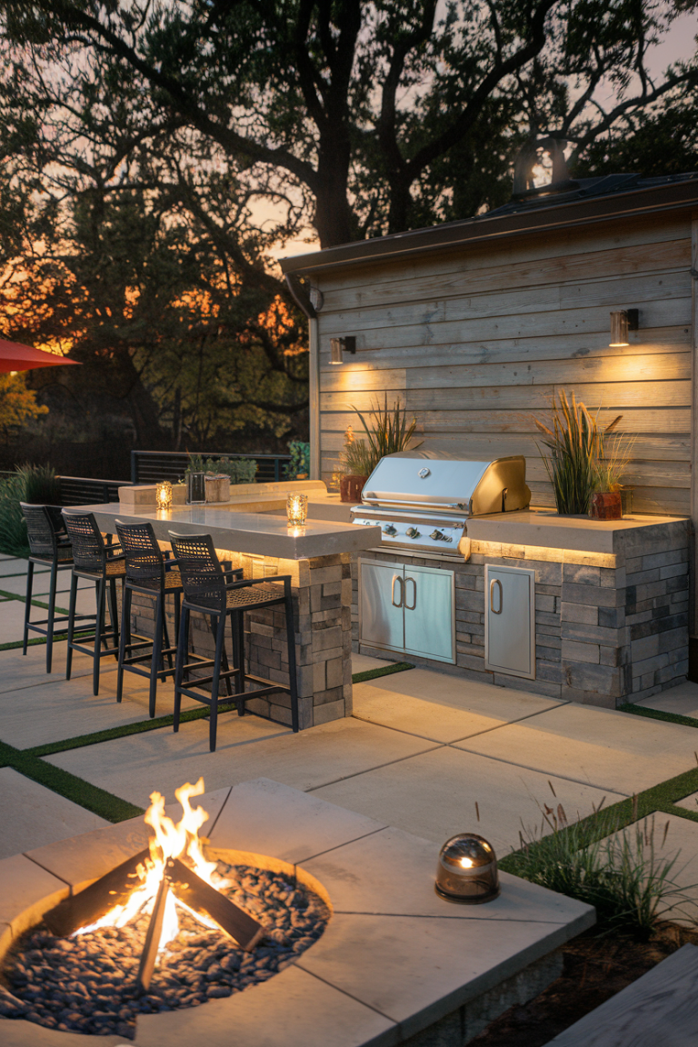 37 Outdoor BBQ Area Ideas 2025 – Modern, Budget-Friendly & Stylish ...