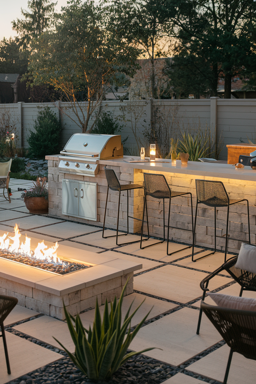 37 Outdoor BBQ Area Ideas 2025 – Modern, Budget-Friendly & Stylish ...