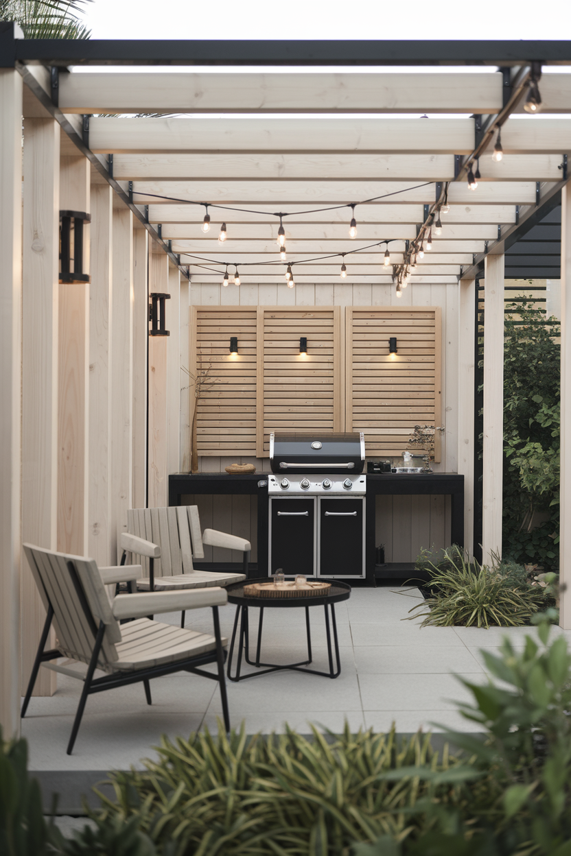 37 Outdoor BBQ Area Ideas 2025 – Modern, Budget-Friendly & Stylish ...