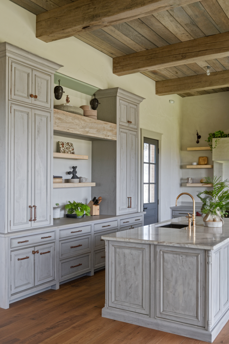 37 Stunning Gray Kitchen Ideas 2025 – Modern Color Combos, Warm Tones ...