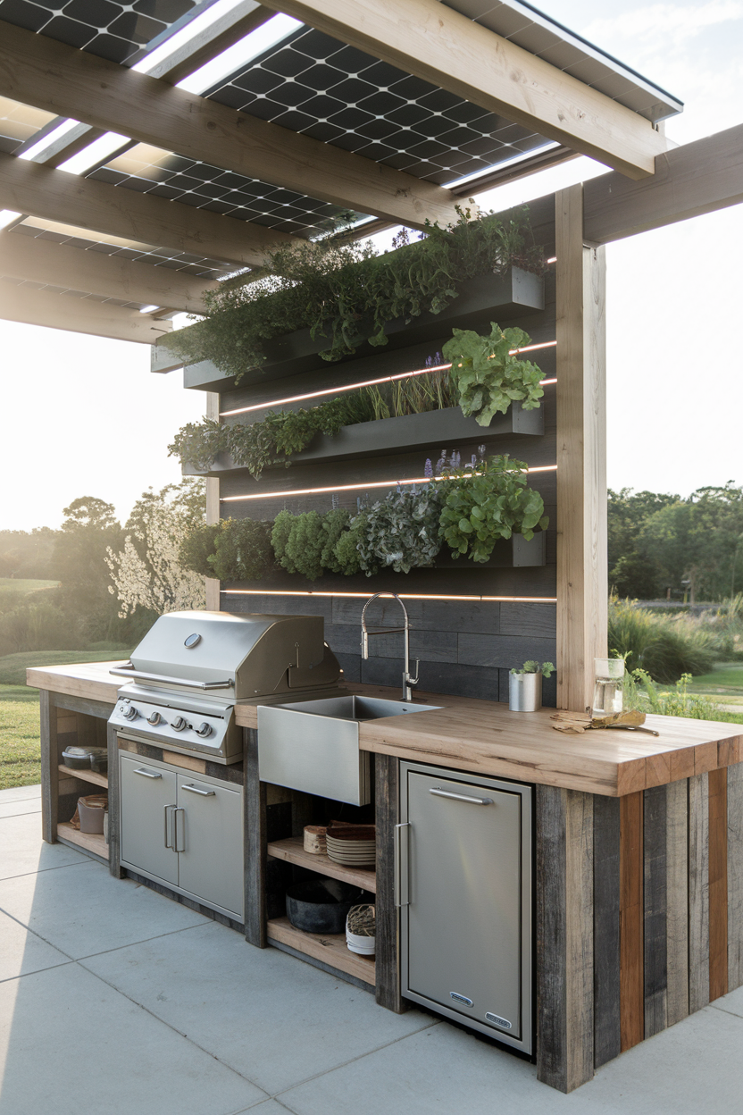 Outdoor Kitchen Design 2025 – 39 Trendy Ideas for Modern Layouts, Grill ...