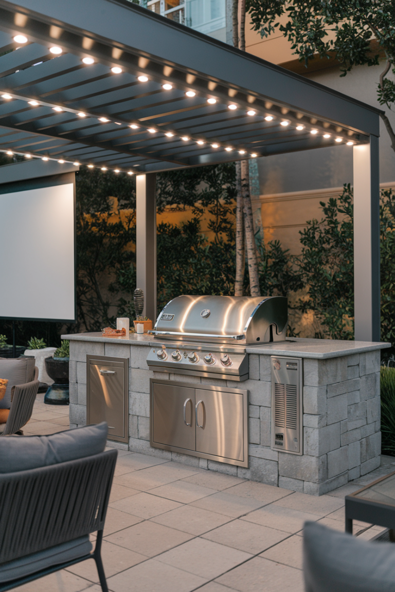 37 Outdoor BBQ Area Ideas 2025 – Modern, Budget-Friendly & Stylish ...