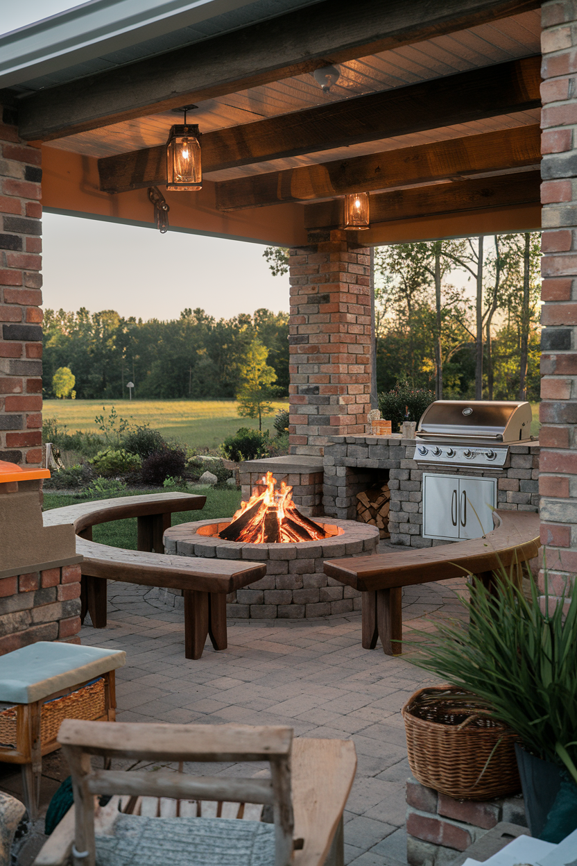 37 Outdoor BBQ Area Ideas 2025 – Modern, Budget-Friendly & Stylish ...