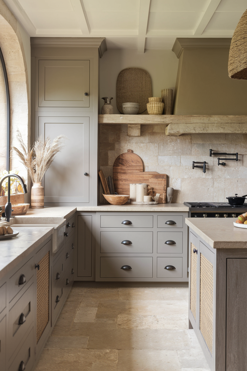37 Stunning Gray Kitchen Ideas 2025 – Modern Color Combos, Warm Tones ...