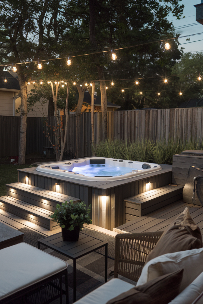 41 Stunning Jacuzzi Outdoor Ideas 2025 – Hot Tubs, DIY Spa Design for ...