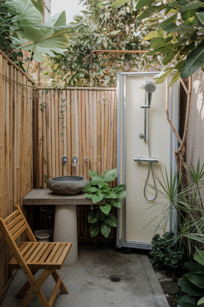 34 Outdoor Bathroom Ideas 2025 for a Stylish Backyard Retreat – Modern ...