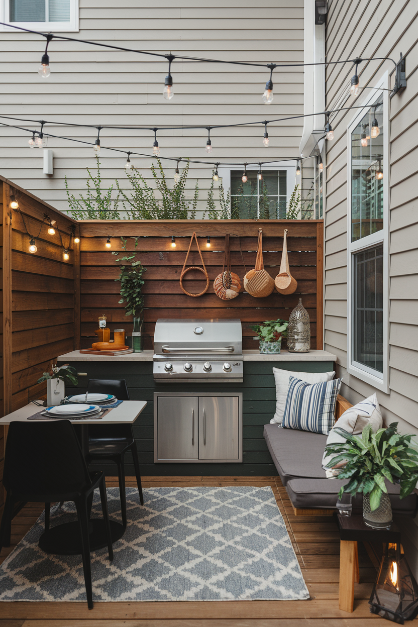 37 Outdoor BBQ Area Ideas 2025 – Modern, Budget-Friendly & Stylish ...