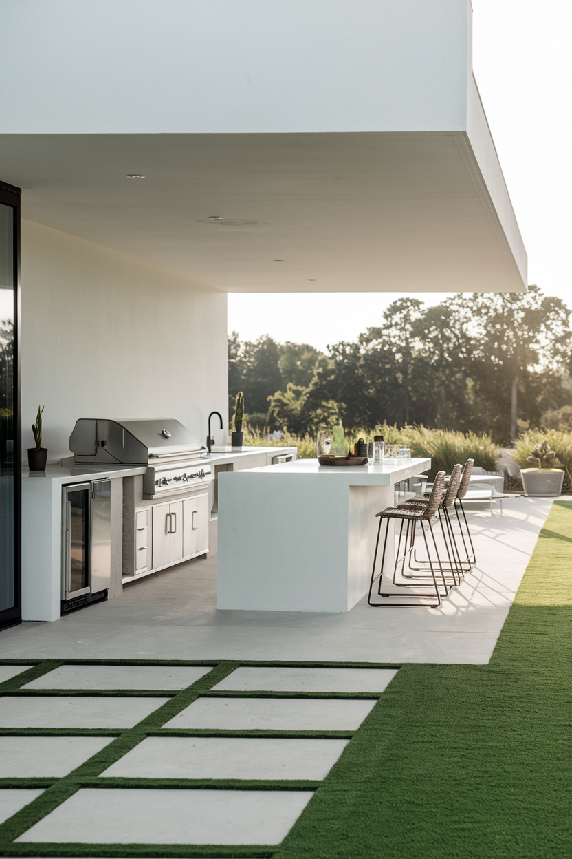 Outdoor Kitchen Design 2025 – 39 Trendy Ideas for Modern Layouts, Grill ...