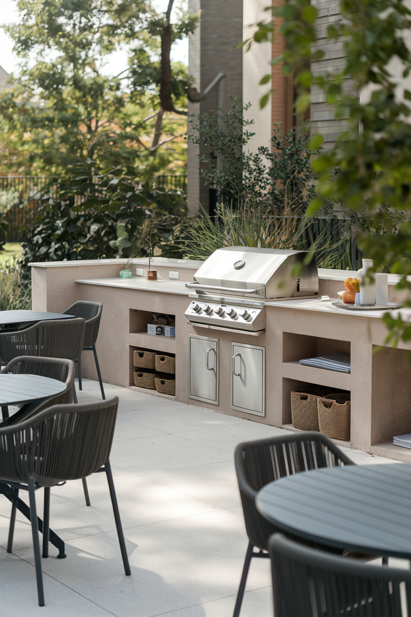 37 Outdoor BBQ Area Ideas 2025 – Modern, Budget-Friendly & Stylish ...