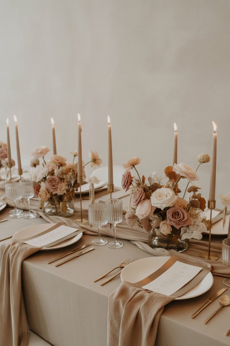 Fall Table Decor Ideas 2025 With 37 Inspiring Styles for Dining Rooms ...