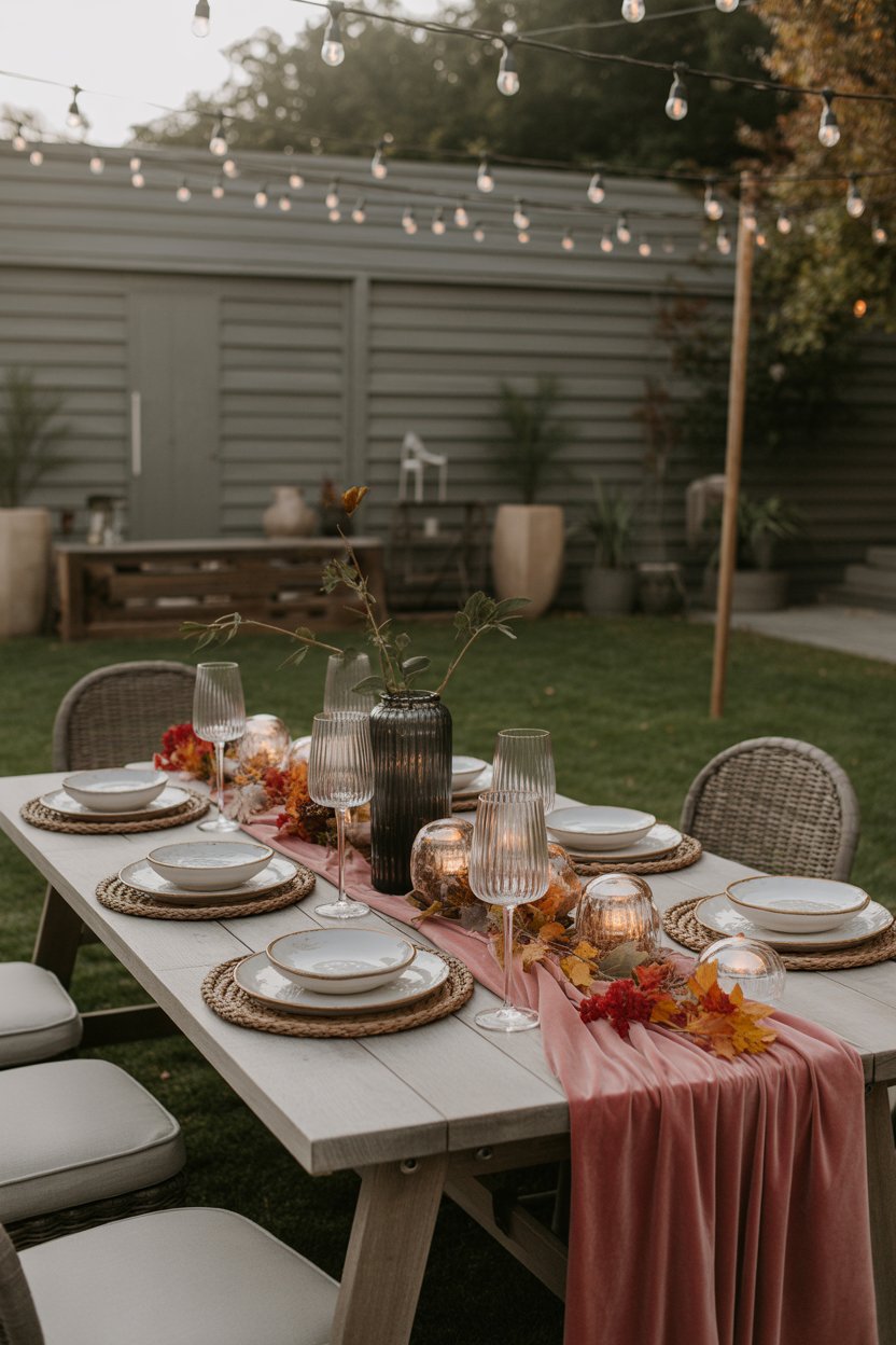 Fall Table Decor Ideas 2025 With 37 Inspiring Styles for Dining Rooms ...