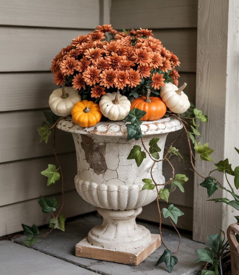 38 Outdoor Fall Decorations 2025 - Front Porch, Yard, and Steps