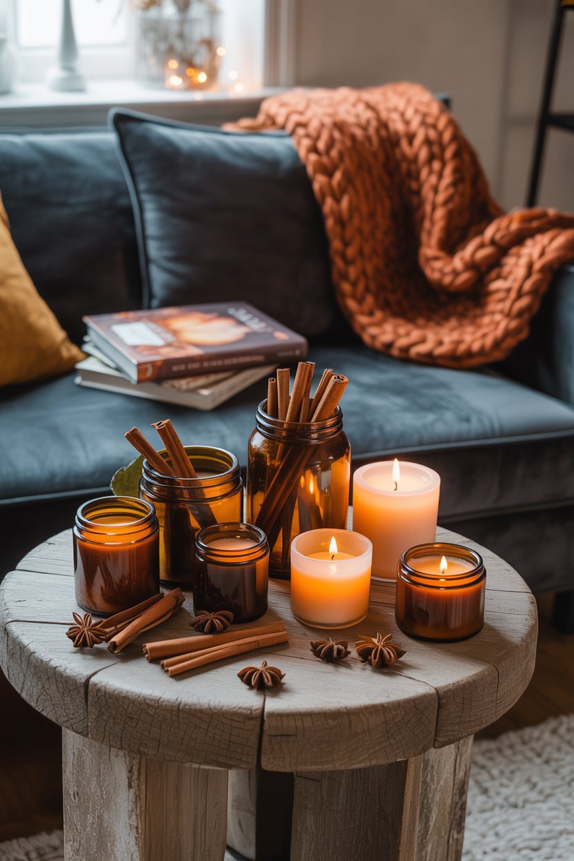 37 Fall Living Room Decor Ideas 2025 with Warm Colors Cozy Touches and ...