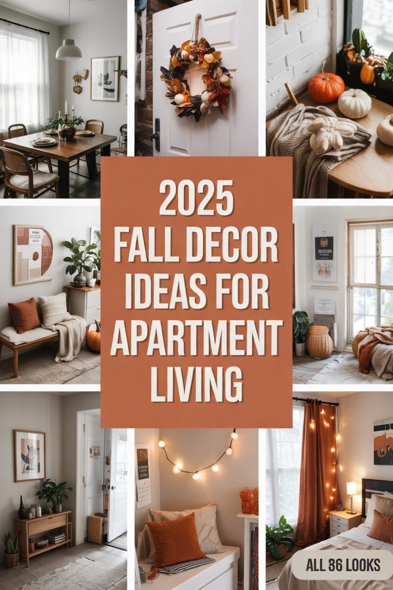 Fall Apartment Decor 36 Ideas 2025 for Cozy Living Rooms, Minimalist ...