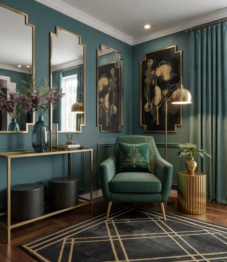 Blue And Green Living Room 36 Design Ideas – Color Scheme Inspiration ...