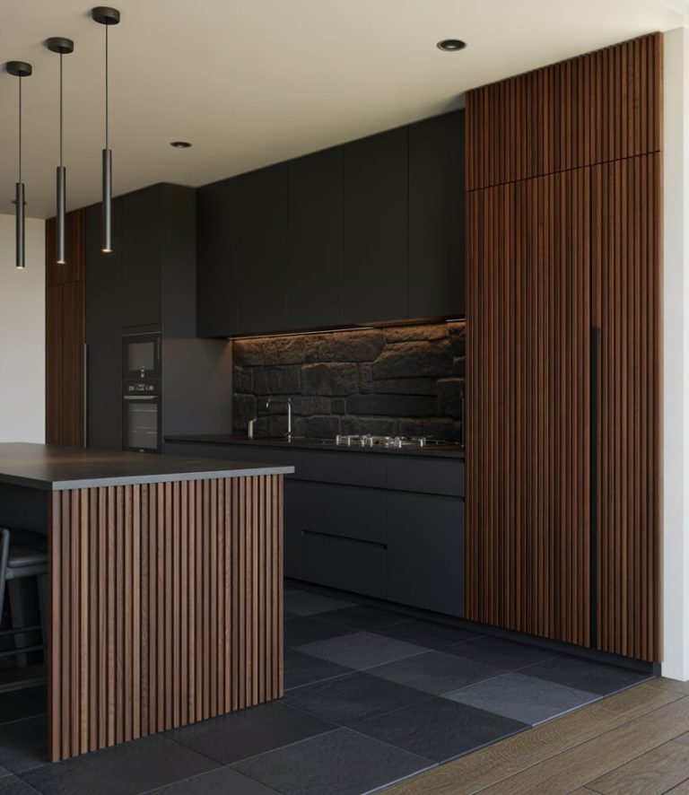 41 Dark Kitchen 2025 Ideas With Cabinets, Countertops, Backsplash ...