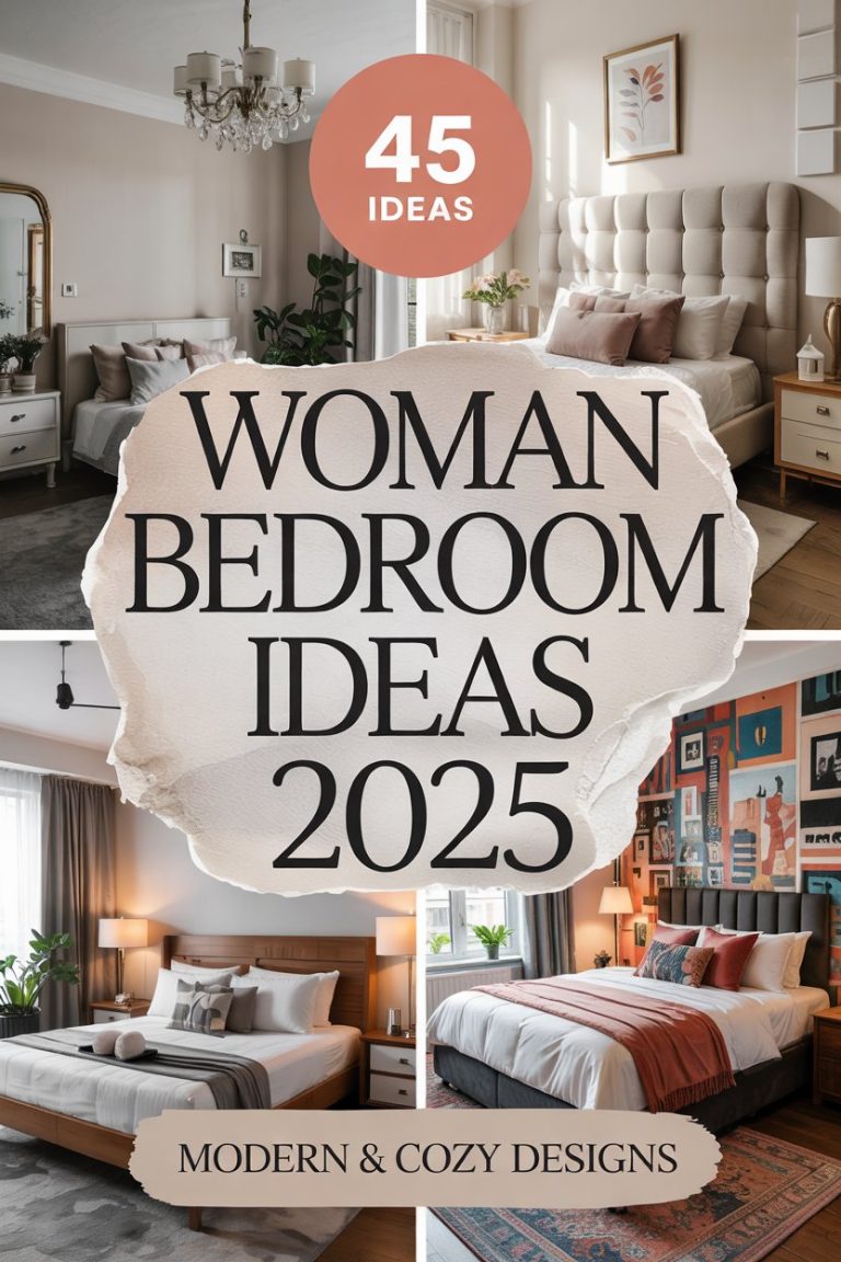 Woman Bedroom Ideas 2025 for Luxury, Small Rooms, Apartments, Aesthetic ...