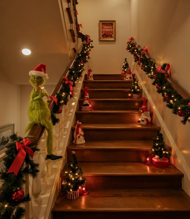 Grinch Christmas Decorations 33 Ideas for House, Classroom, Living Room ...