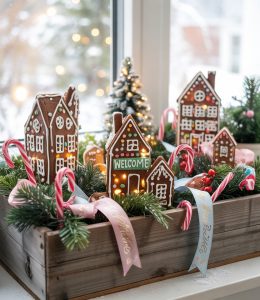 35 Gingerbread Christmas Decor 2025 Ideas | Kitchen DIY, Tree, Neutral ...