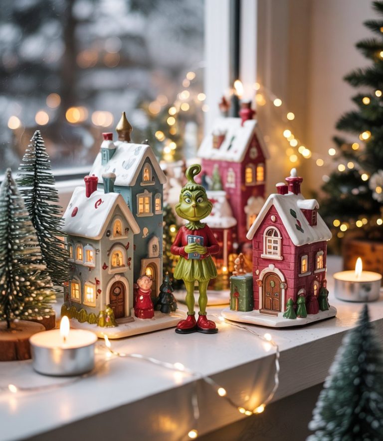 Grinch Christmas Decorations 33 Ideas for House, Classroom, Living Room ...