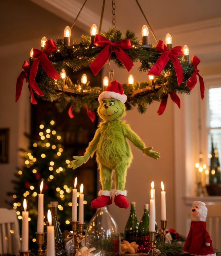 Grinch Christmas Decorations 33 Ideas for House, Classroom, Living Room ...