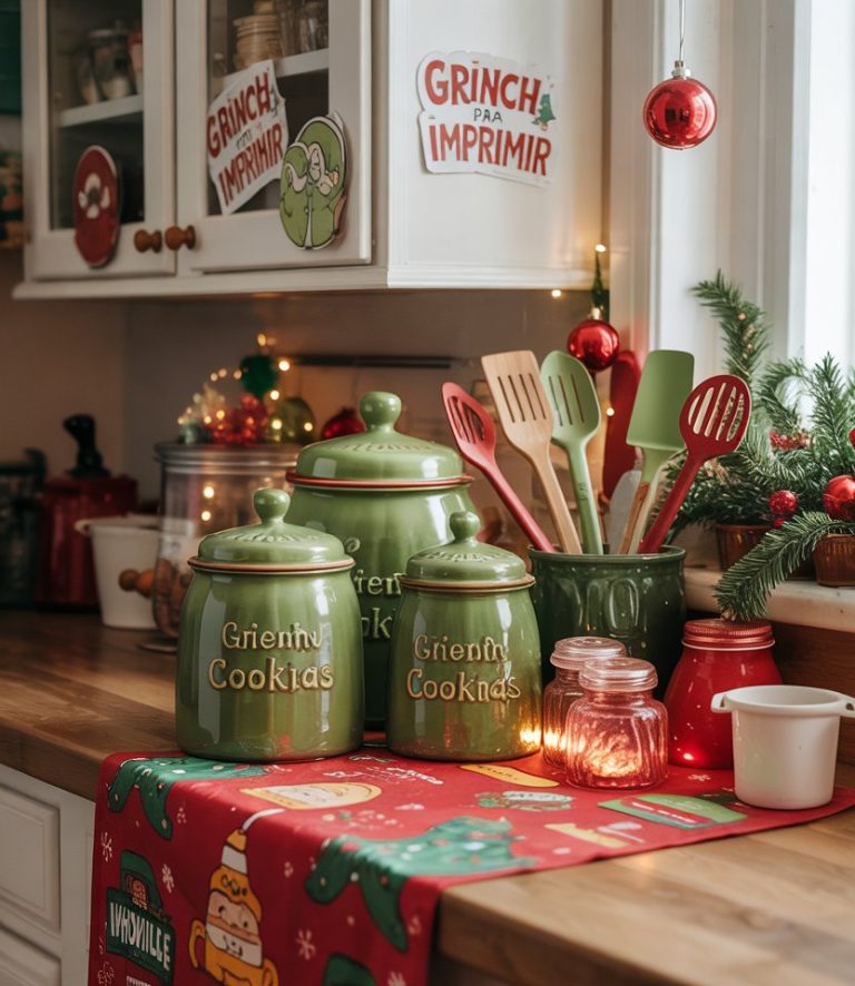 Grinch Christmas Decorations 33 Ideas for House, Classroom, Living Room ...