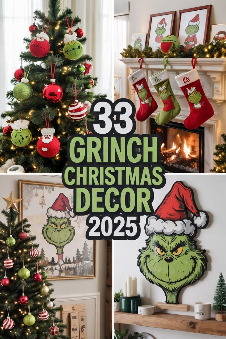 Grinch Christmas Decorations 33 Ideas for House, Classroom, Living Room ...