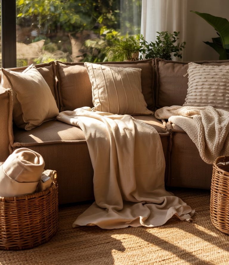 45 Earthy Living Room Ideas 2026 – Natural Decor Trends with Earth ...