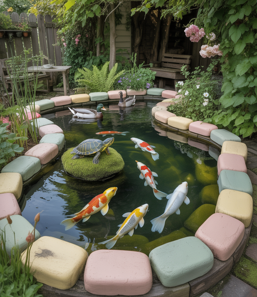 40 Pond Ideas 2026: Backyard, Garden, and Patio Designs with Koi, Fish ...