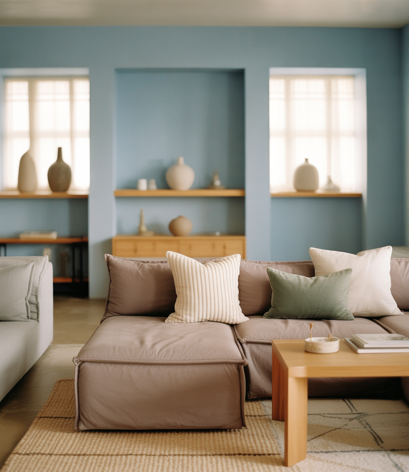 Blue Living Room 2026: 43 Cozy, Modern, Moody & Elegant Blue Living ...