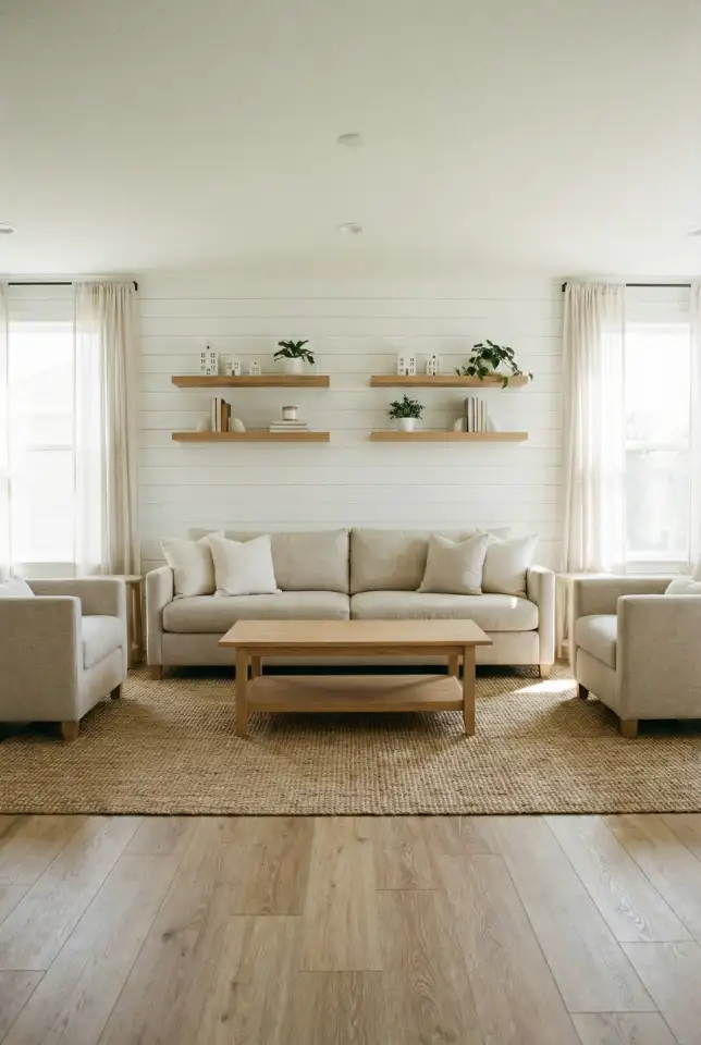 Modern Farmhouse Living Room Ideas: Cozy Decor, Layout Tips, TV Walls ...