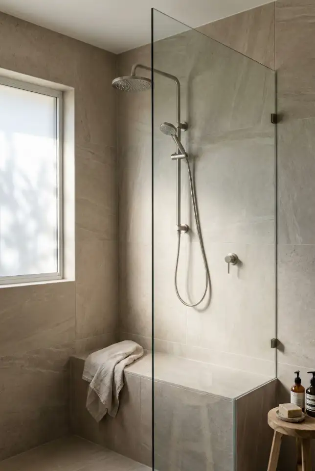 42 Shower Tile Ideas for Bathrooms: Timeless, Luxury, Walk-In, Neutral ...